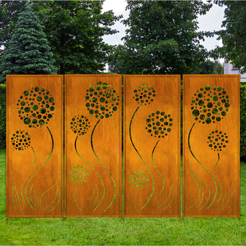 Outdoor Privacy Screens & Large Metal Wall Art – Rustica Ornamentals