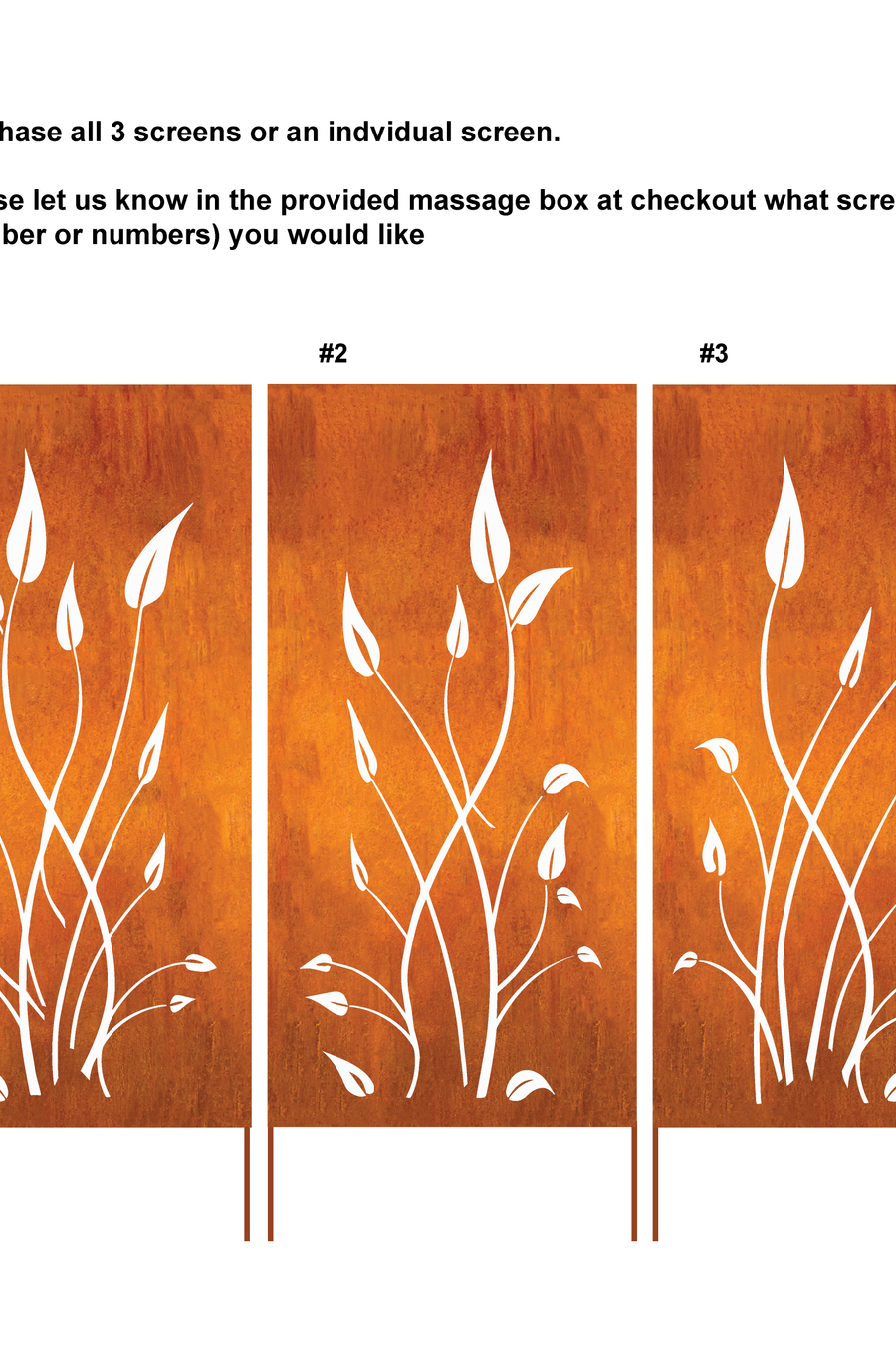 Outdoor Privacy Screens or Outdoor Metal Wall Art – Rustica Ornamentals