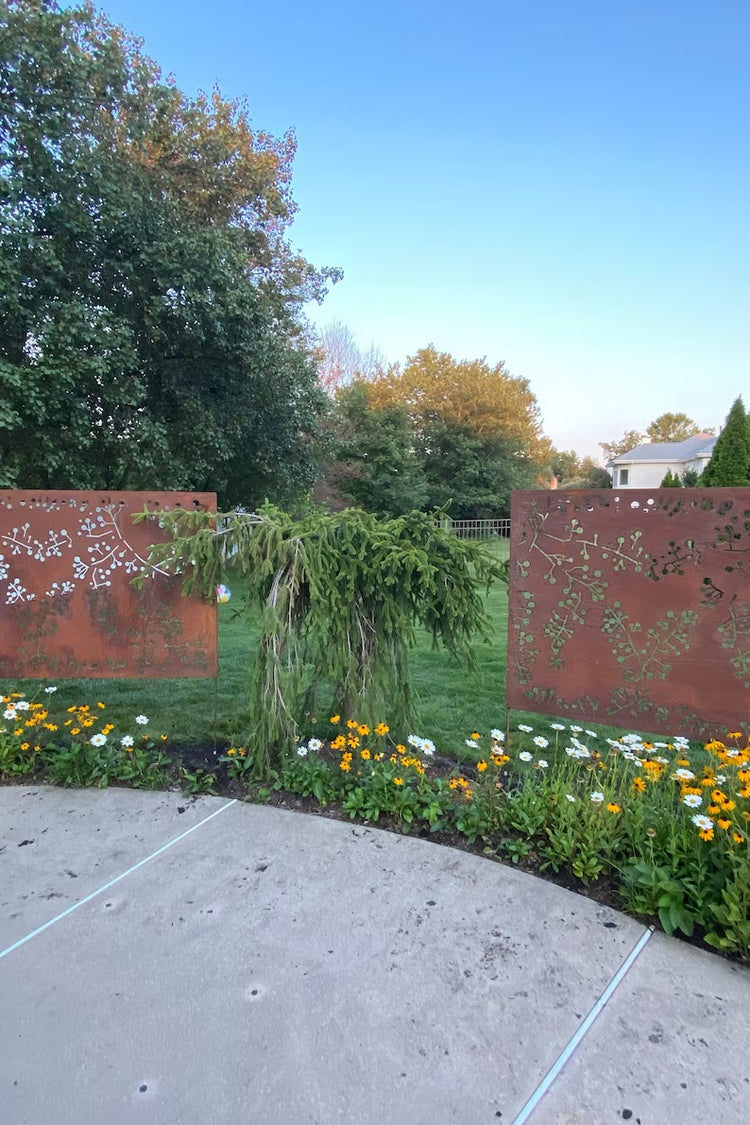 Metal Privacy Screens / Metal Wall Hanging – Rustica Ornamentals