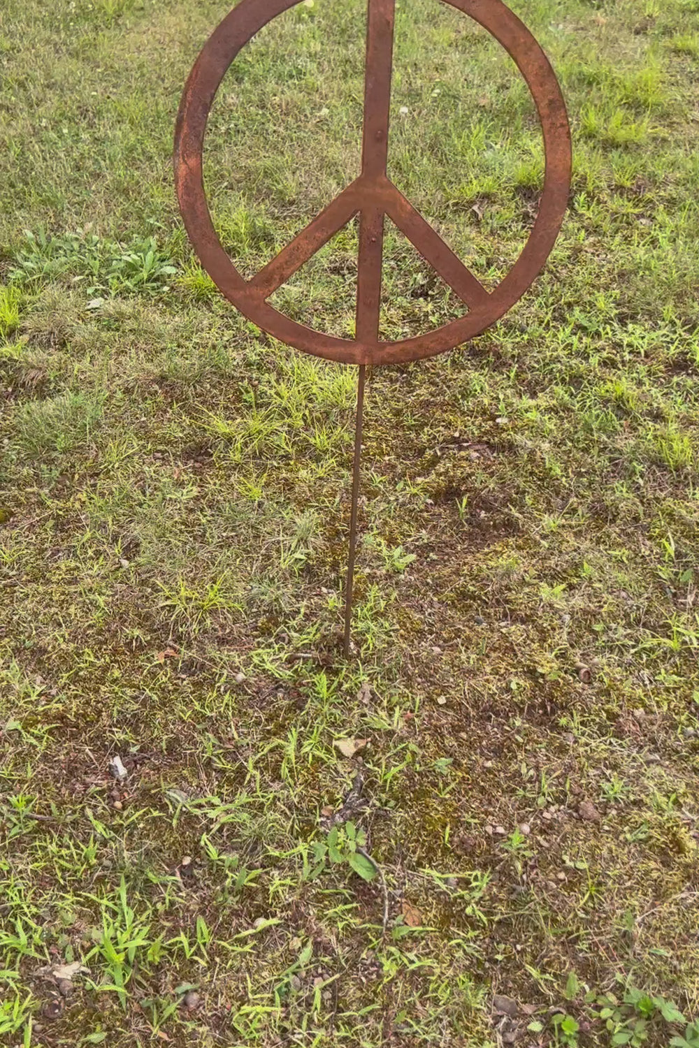 Outdoor Peace Sign or Peace Sign Wall Art – Rustica Ornamentals