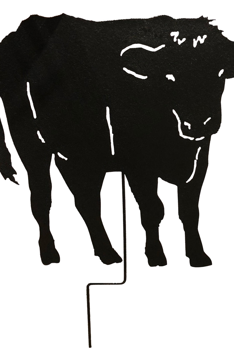 Cow Garden Stake or Wall Hanging – Rustica Ornamentals