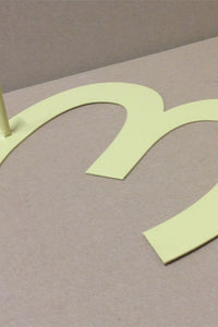 Mission Style House Numbers or Letters (Set of 3) – Rustica Ornamentals