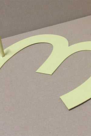 Mission Style House Numbers or Letters (Set of 3) – Rustica Ornamentals