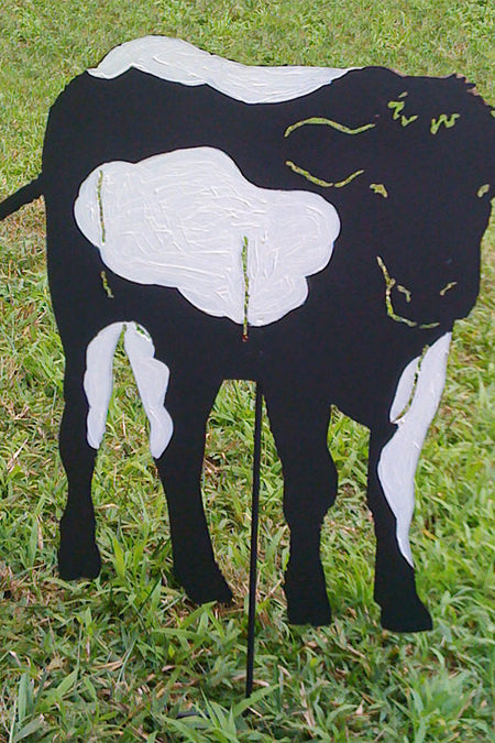 Cow Garden Stake or Wall Hanging – Rustica Ornamentals