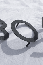 Mission Style House Numbers or Letters (Set of 3) – Rustica Ornamentals